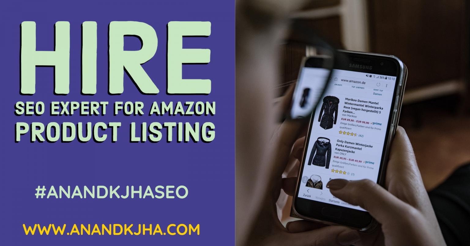 Amazon Store Optimization | Amazon Product Listing Expert in India